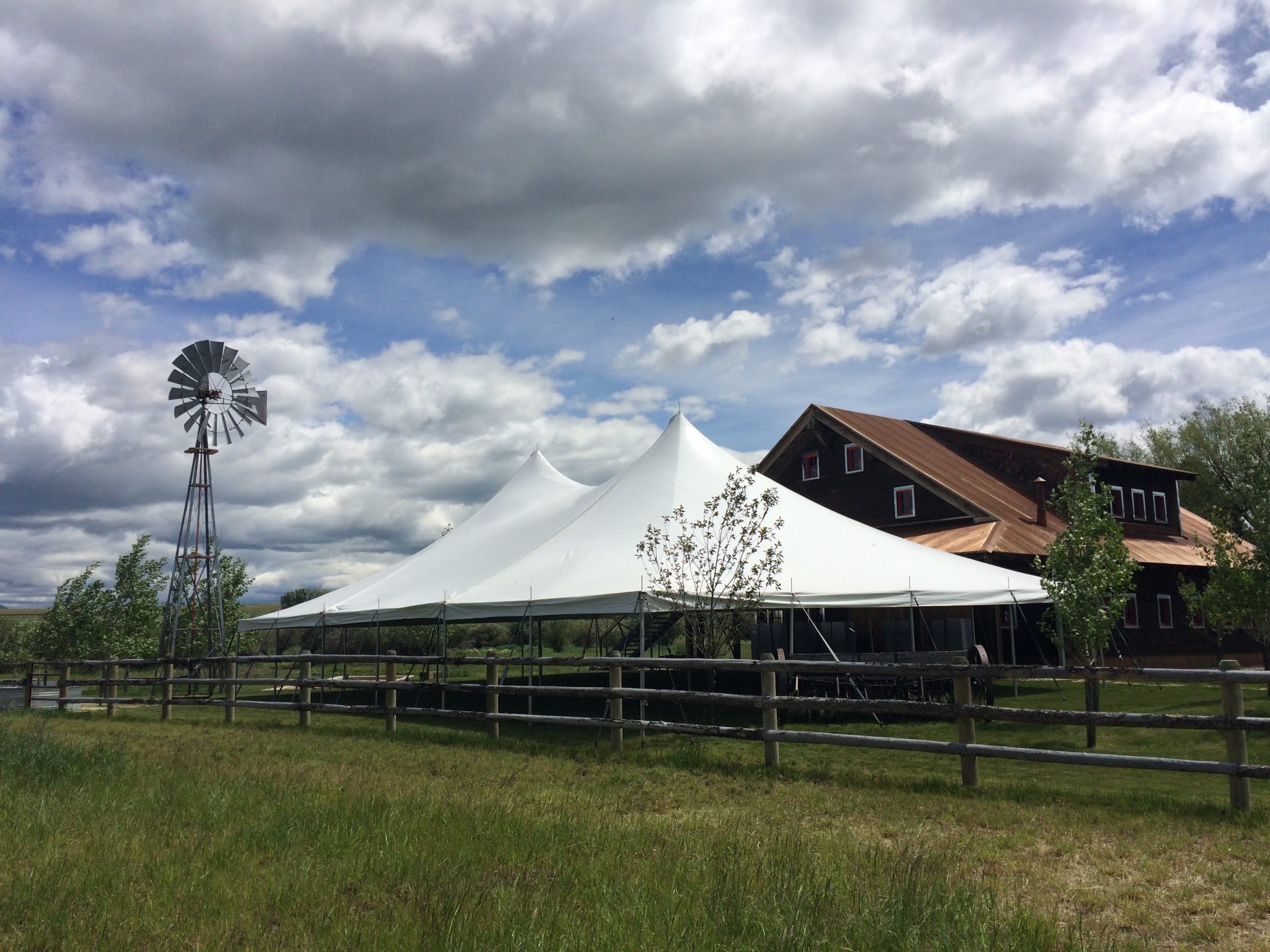 40×60 Pole Tent | GALLATIN EVENT RENTAL